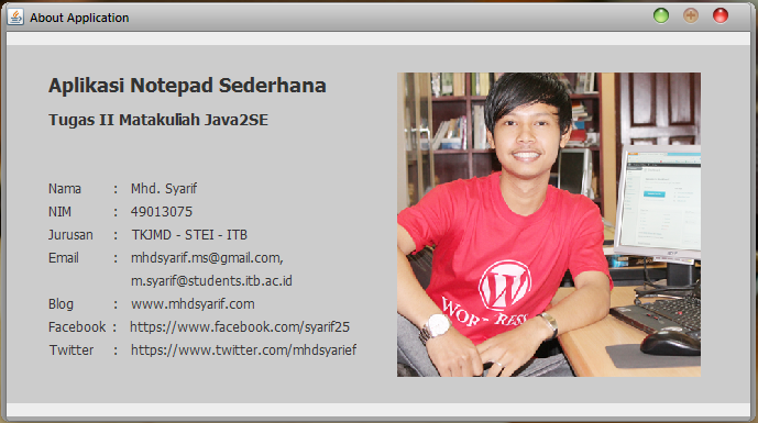 Aplikasi Notepad Sederhana Menggunakan Bahasa Java Di Netbeans